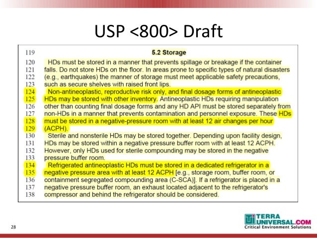 USP 797/800 Cleanroom Compliance by Terra Universal