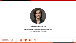 Technical Walkthrough of SAP S/4HANA System Conversion | PPTX