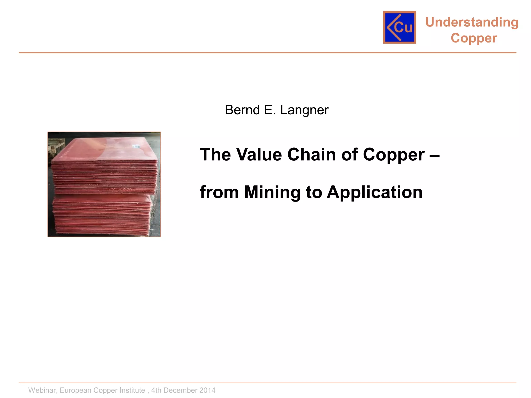 The Value Chain of Copper – from Mine to Application | PDF