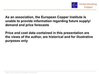 The Value Chain of Copper – from Mine to Application | PPT