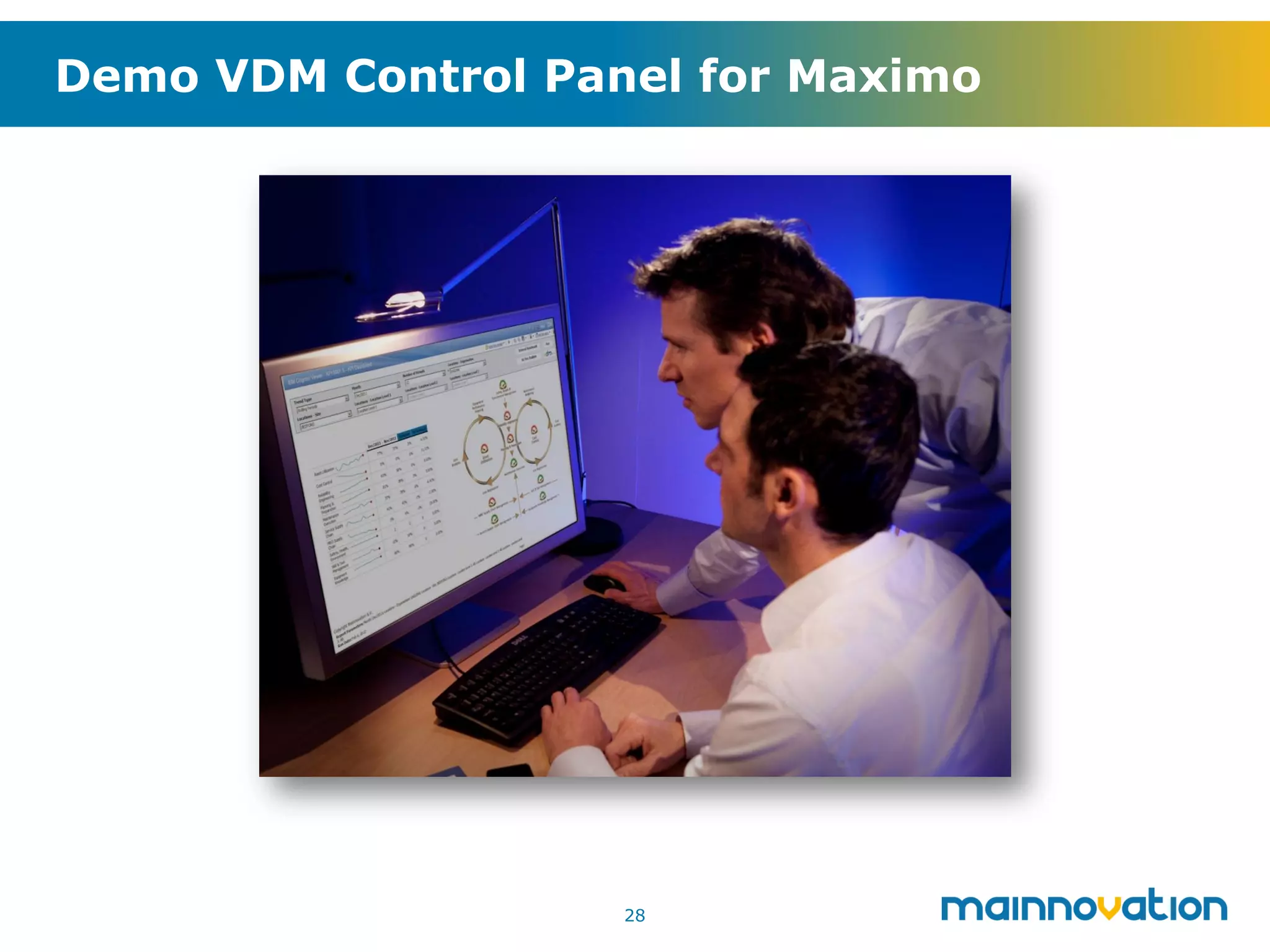 Webinar vdm control panel for maximo | PPT