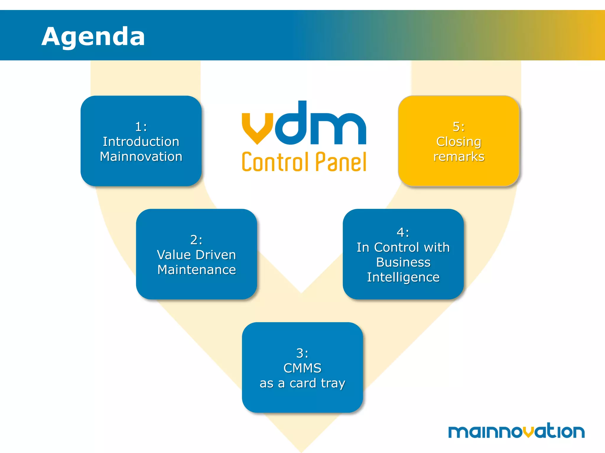 Webinar vdm control panel for maximo | PDF