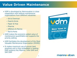 Webinar vdm control panel for maximo | PPT