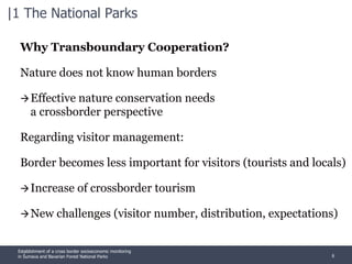 Visitor management across borders - Transboundary Parks | PPT