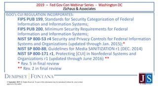 FED GOV CON - Cyber Security Requirements: What’s New | PPT