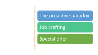 What is job crafting? | PPTX