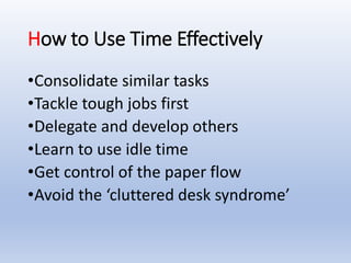 Time Management: Productivity and Time Stealers | PDF | Web ...