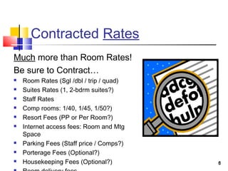 How to Negotiate a Hotel Contract | PPT