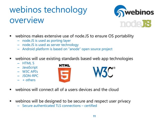 IoT Mashup - Webinos architecture 101 - Baldwin | PPT