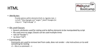 PhDigital 2020: Web Development | PPTX | Web Development | Internet
