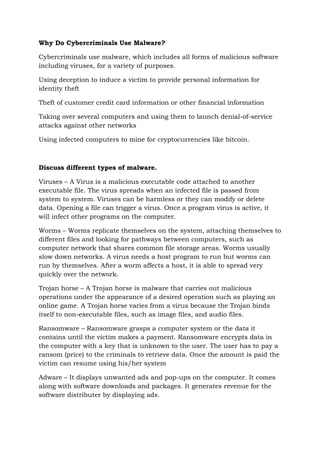 Web and internet technology notes for BCA students | PDF