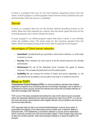 Web and internet technology notes for BCA students | PDF