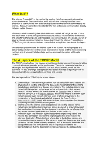 Web and internet technology notes for BCA students | PDF