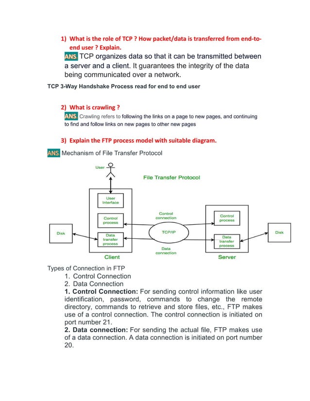 Web and internet technology notes for BCA students | PDF
