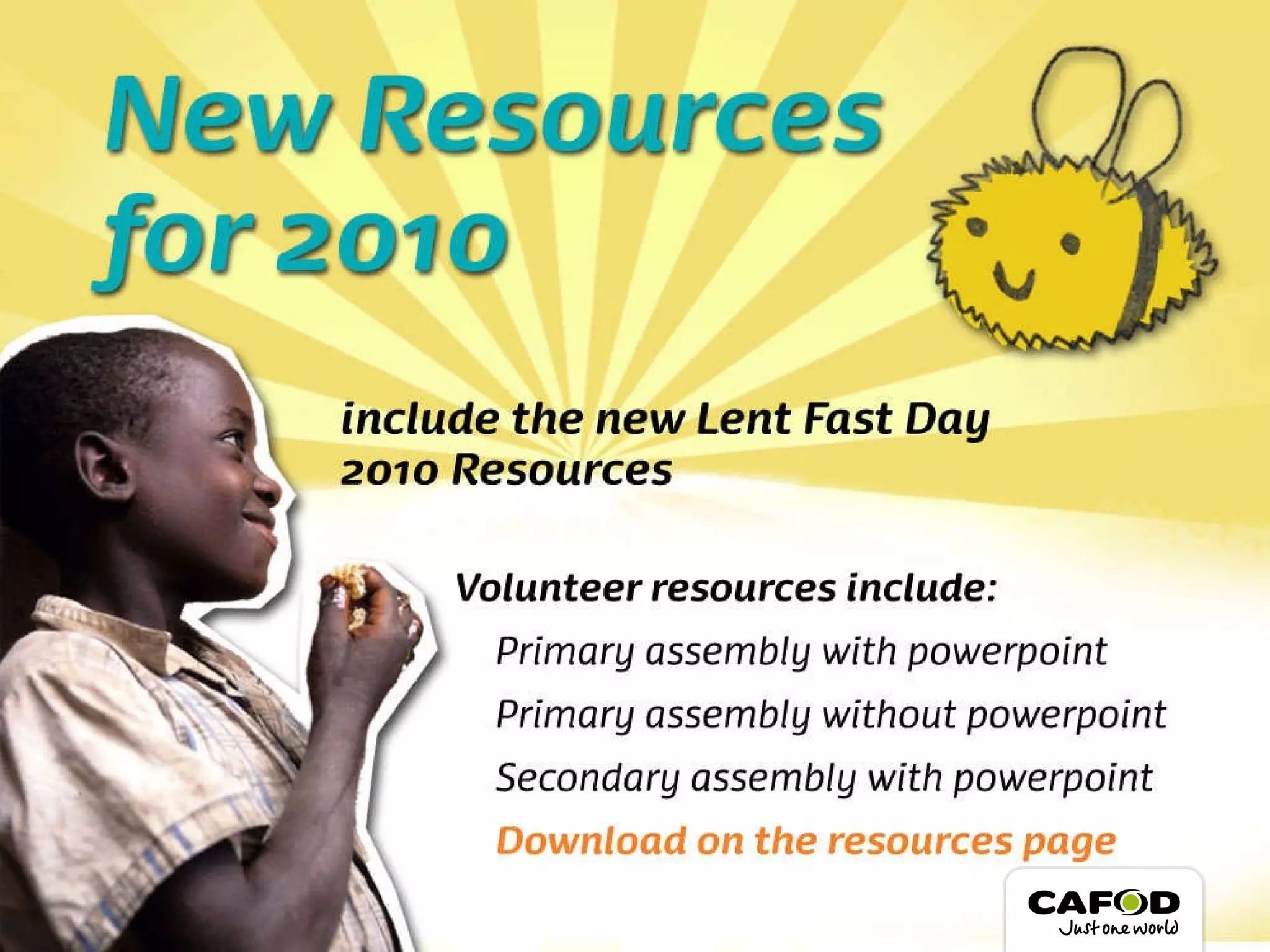 Welcome to CAFOD Volunteers | PPT