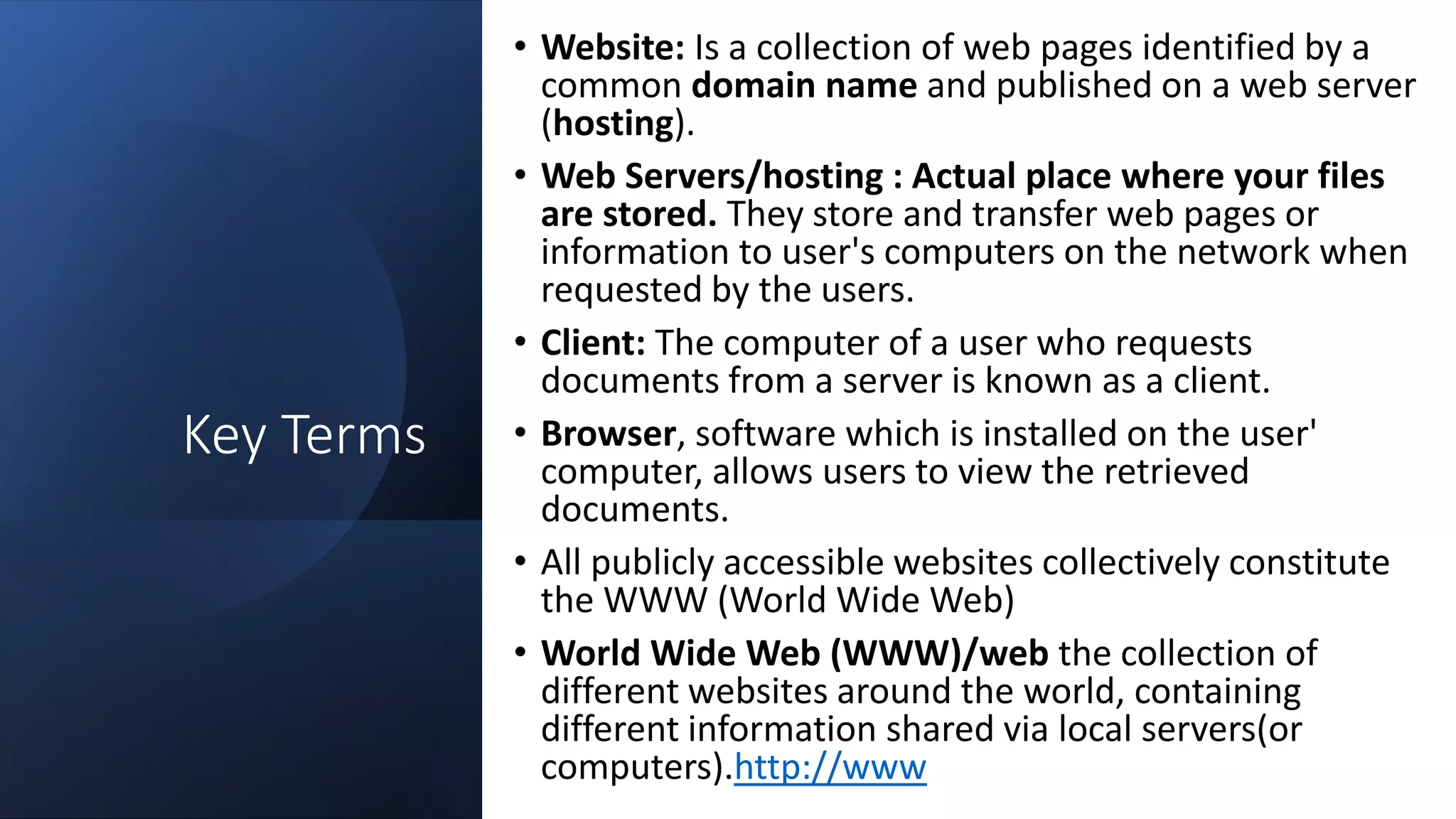 Web Introduction and Google Sites.pptx