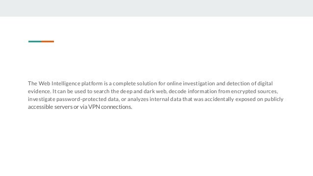 Web Investigation | PPTX