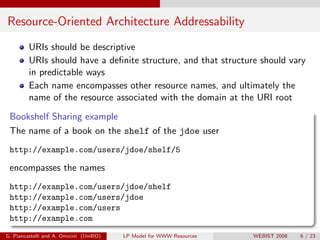 A Logic Programming Model for Web Resources | PDF | Web Design and HTML ...
