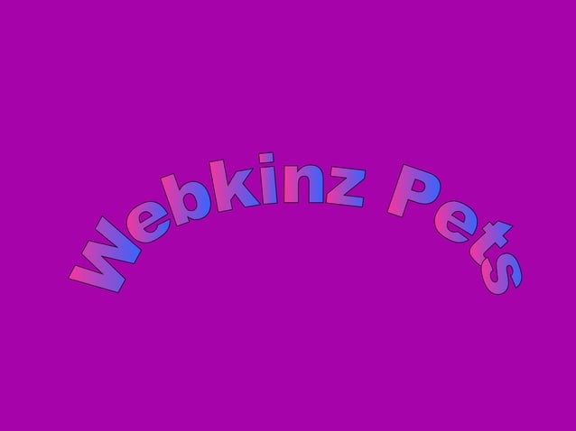 Webkinz Guide | PPT
