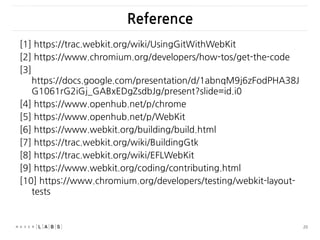 Webkit/chromium contribution process | PDF | Web Development | Internet