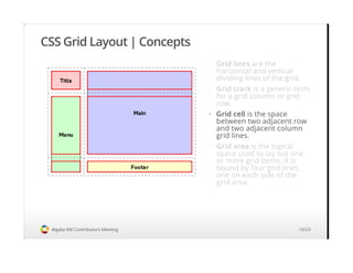 CSS Grid Layout. Implementation status and roadmap (Webkit Contributors Meeting April 2014) | PPT