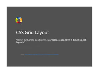 CSS Grid Layout. Implementation status and roadmap (Webkit Contributors Meeting April 2014) | PPT