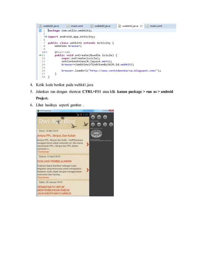 Webkit dan Akses Internet | PDF