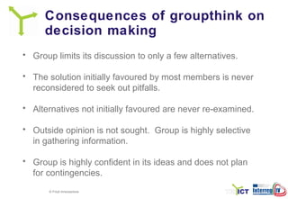 Issues in Group Decision Making | PPT | Business | Business and Finance