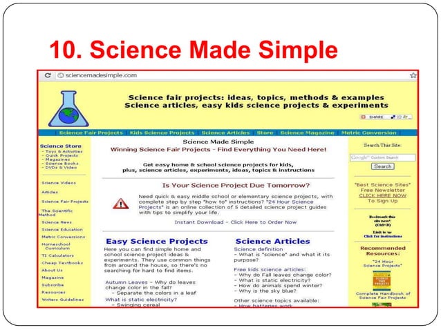 Web Learning Resources | PPTX