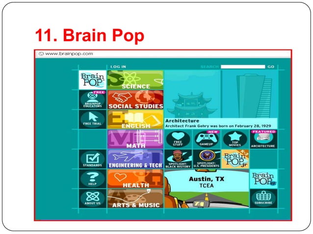 Web Learning Resources | PPTX