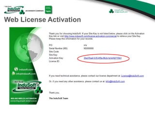 InduSoft Web License Activation | PPTX
