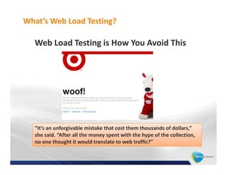 Web Load Testing for Dummies | PDF