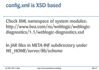 Oracle WebLogic: Feature Timeline from WLS9 to WLS 12c | PPT