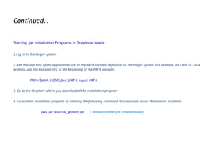 Weblogic12 c installation guide | PPTX