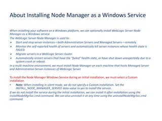 Weblogic12 c installation guide | PPT
