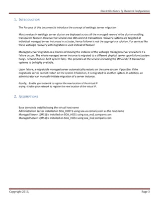 Weblogic Administration Managed Server migration | PDF | Web Hosting | Internet