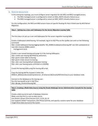 Weblogic Administration Managed Server migration | PDF | Web Hosting ...