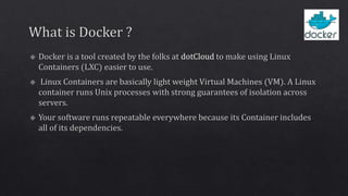 Weblogic and docker | PPTX