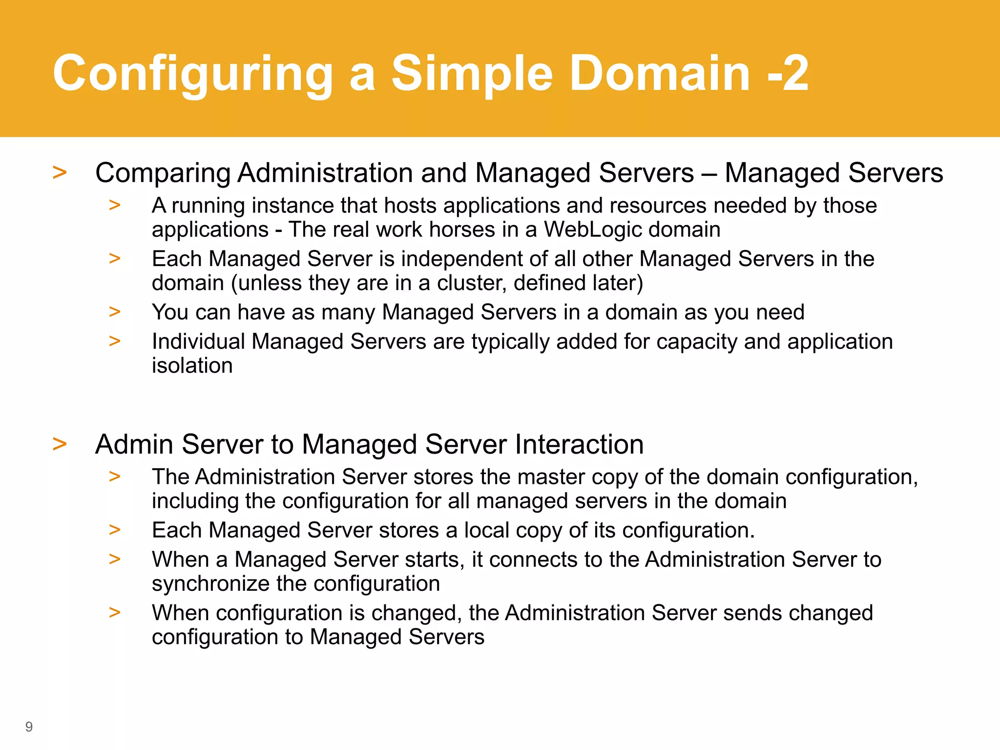 Weblogic application server | PPTX