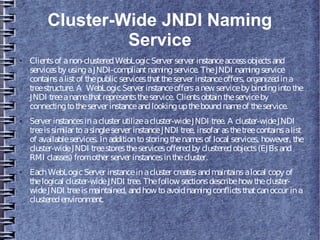 Weblogic cluster | PPT