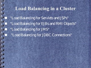Weblogic cluster | PPT