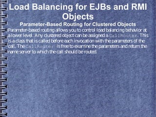 Weblogic cluster | PPT