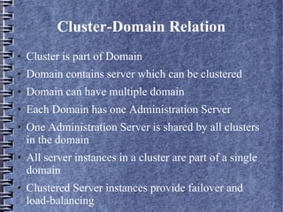 Weblogic cluster | PPT