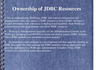 Weblogic Cluster configuration | PDF