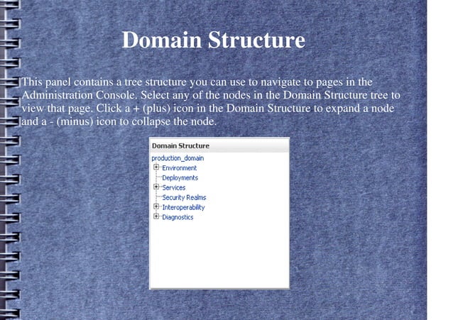 Weblogic Cluster Console Ppt