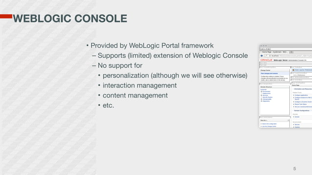 Weblogic Console Customization | PPT