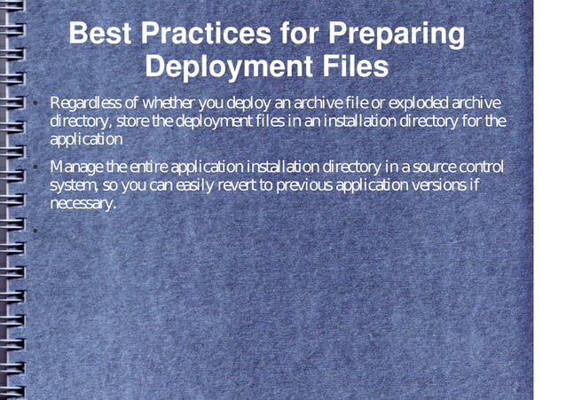 Weblogic Cluster Application Deployment Ppt 7206