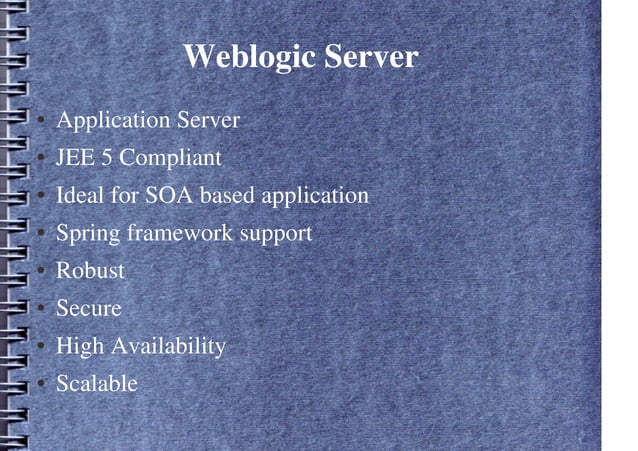 Weblogic Cluster Introduction | PDF