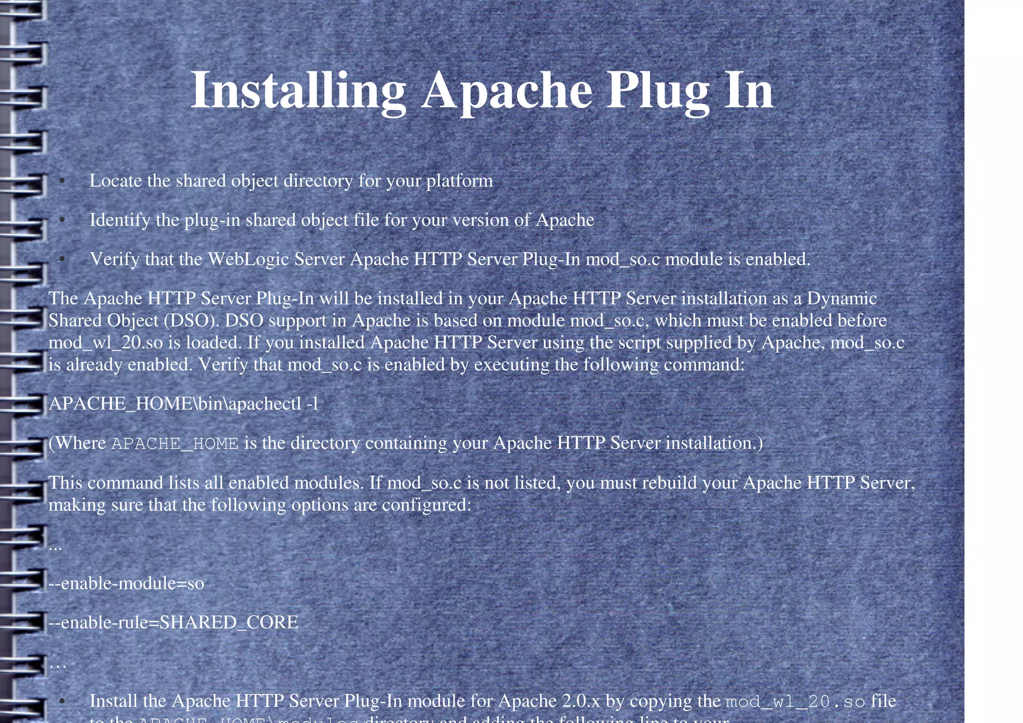 Weblogic Cluster Monitoring Ppt