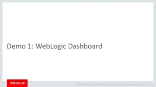 WebLogic Performance Monitoring - OFM Canberra July 2014 | PPTX